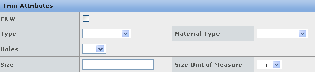 Editing Trim Properties